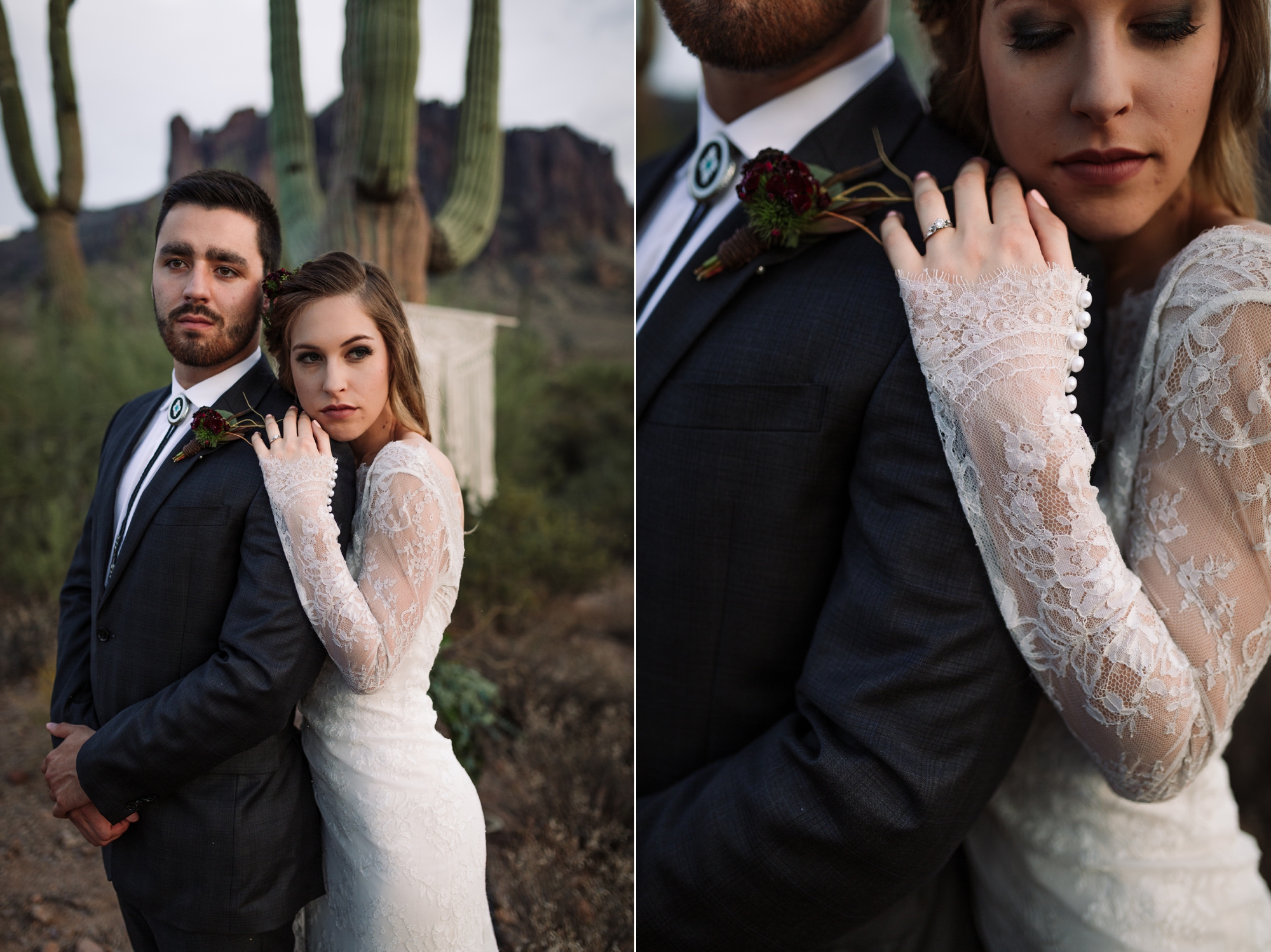 Superstition Mountain Elopement // Andy and Kaylee - Suzy Goodrick ...