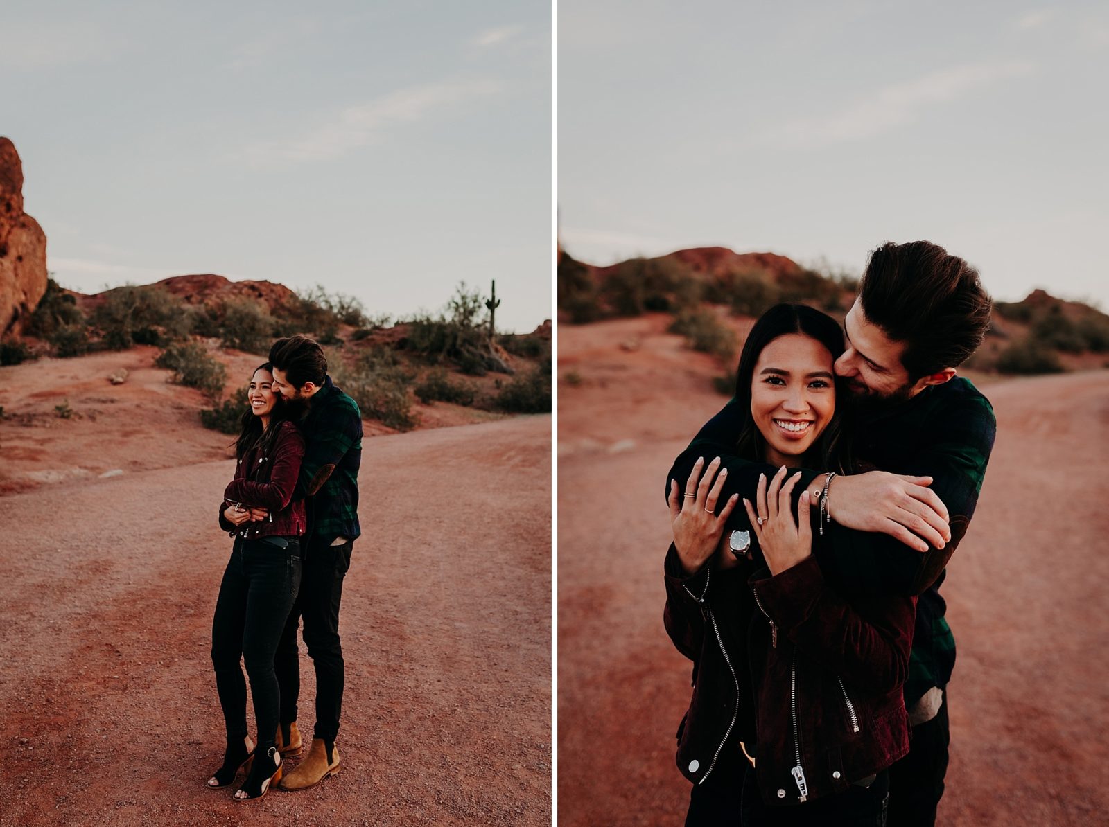 Papago Park Engagement Photos // DK and Pauline