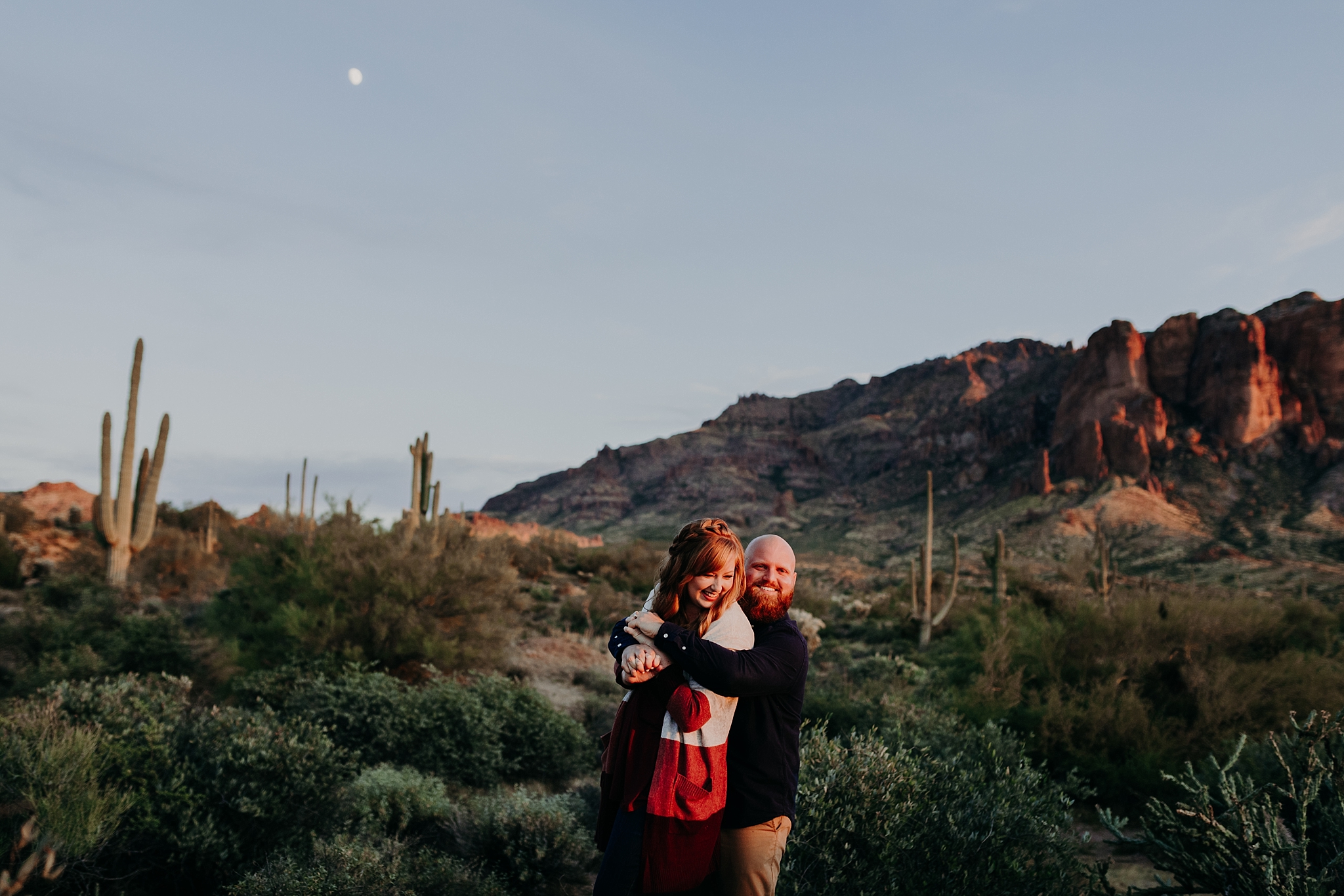 Anniversary Photos in the Superstition Mountains - Suzy Goodrick