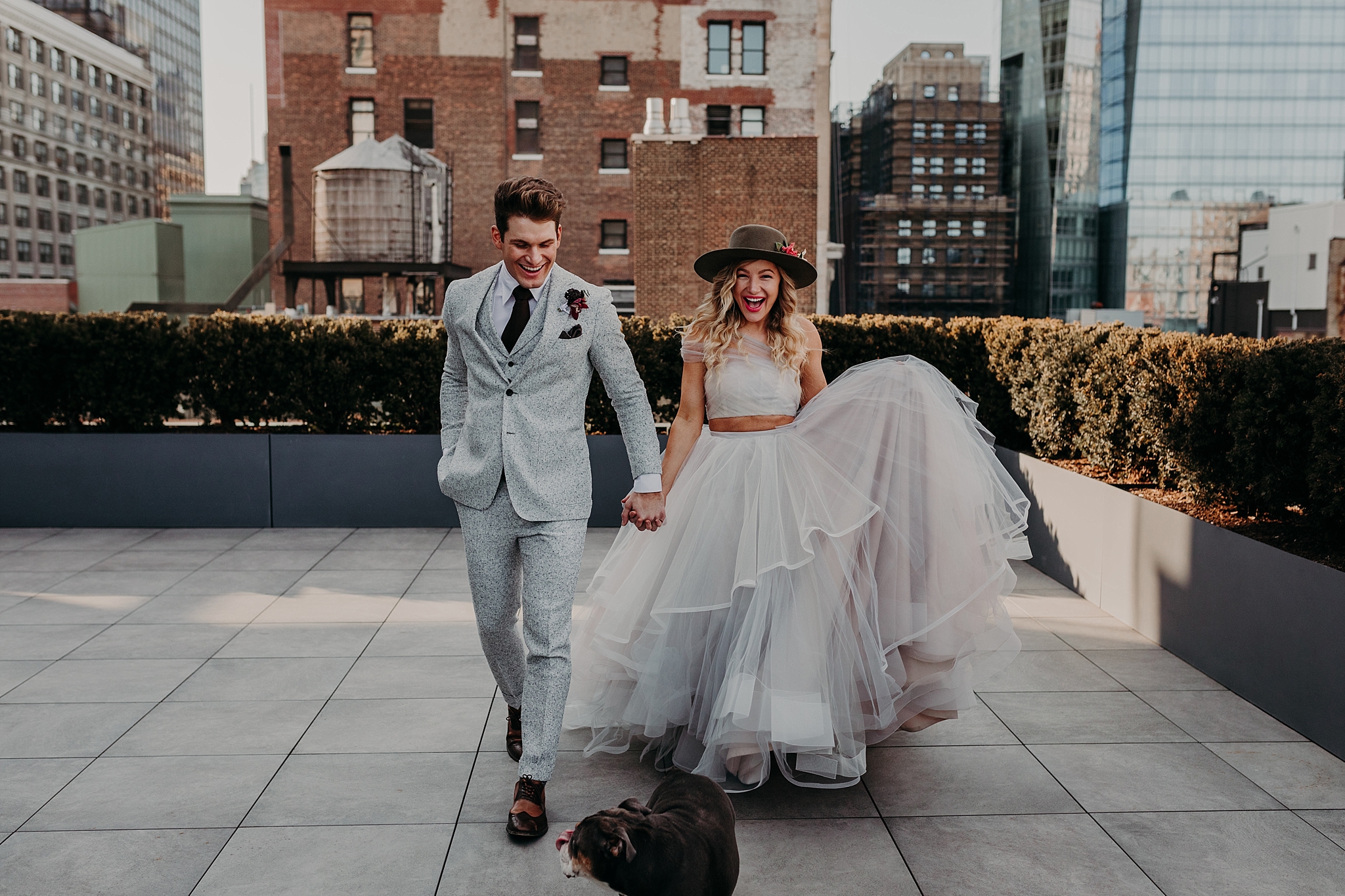 Styled Elopement in NYC with Hayley Paige and Conrad Louis