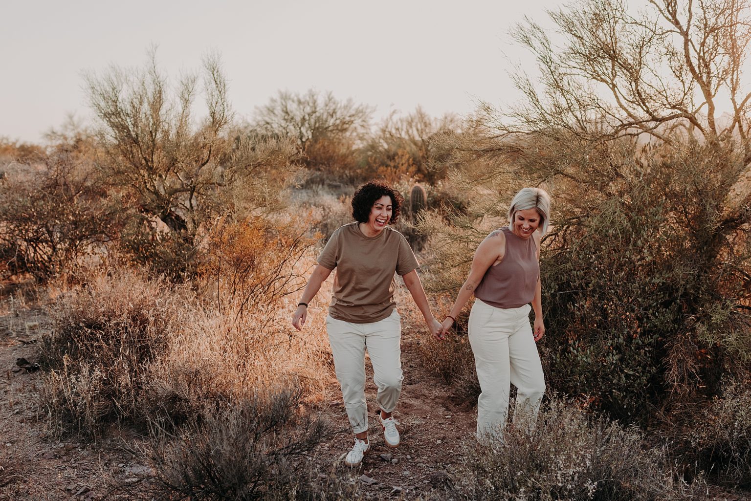 Julia and Libby's Superstition Engagement Photos