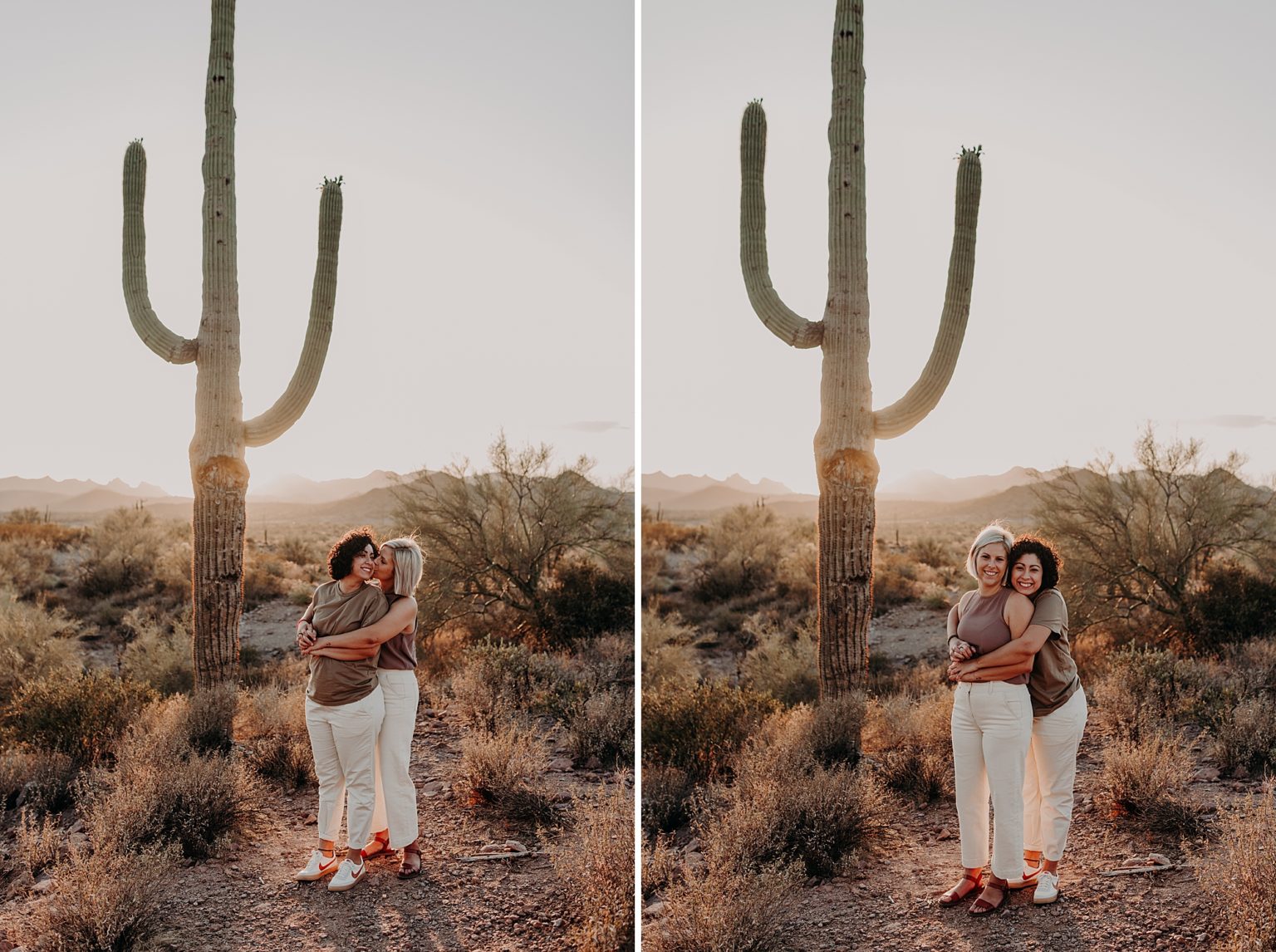 Julia and Libby's Superstition Engagement Photos