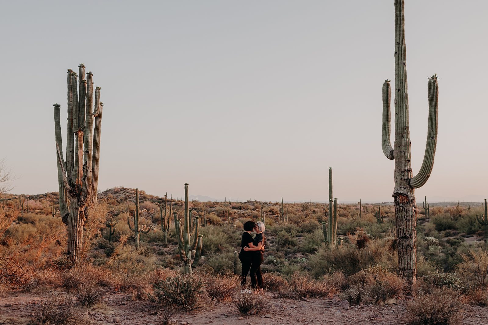 Julia and Libby's Superstition Engagement Photos