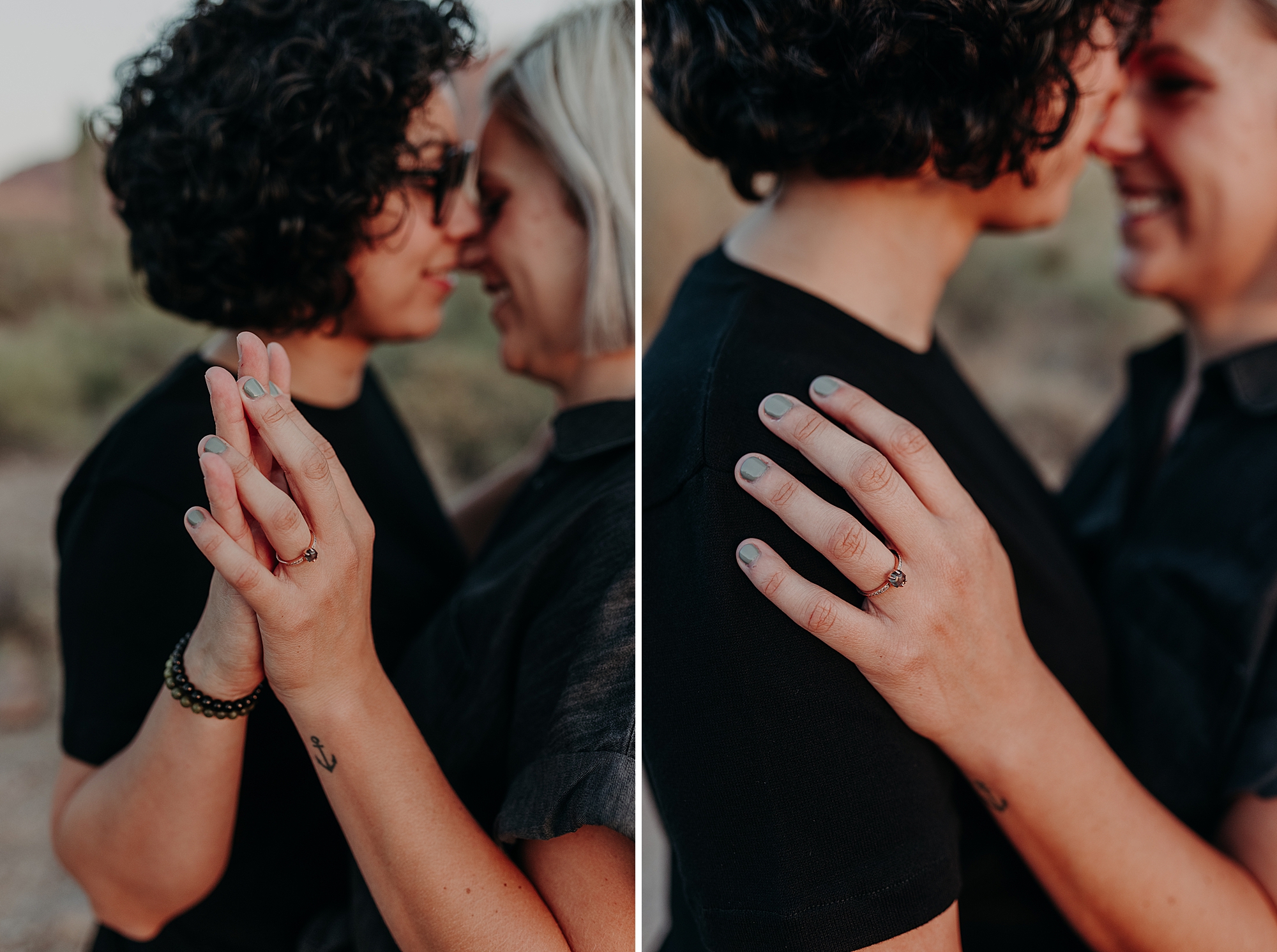 Julia and Libby's Superstition Engagement Photos
