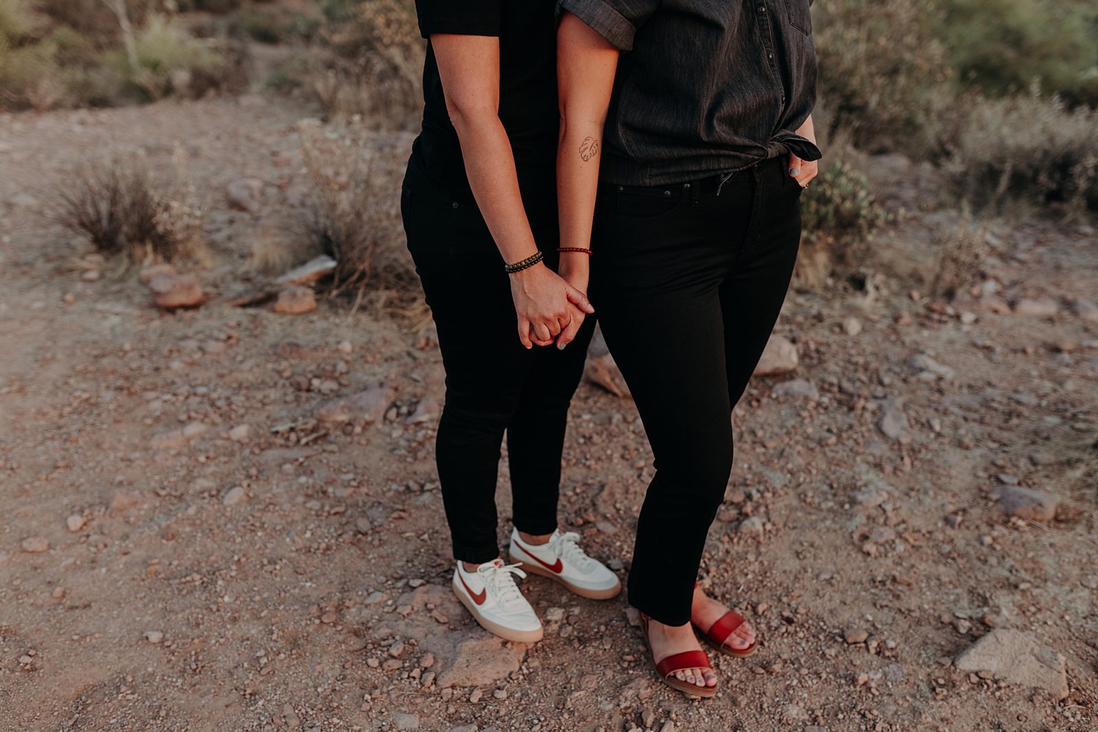 Julia and Libby's Superstition Engagement Photos