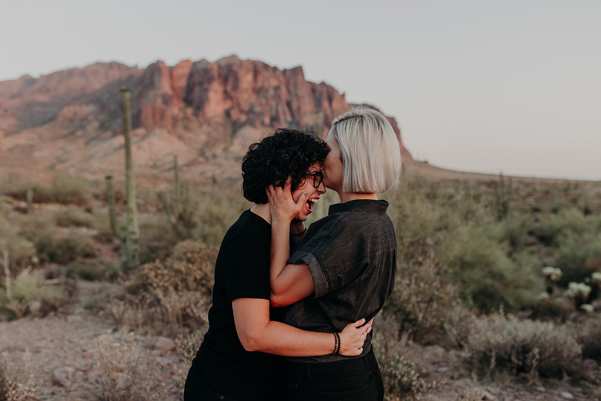 Julia and Libby's Superstition Engagement Photos