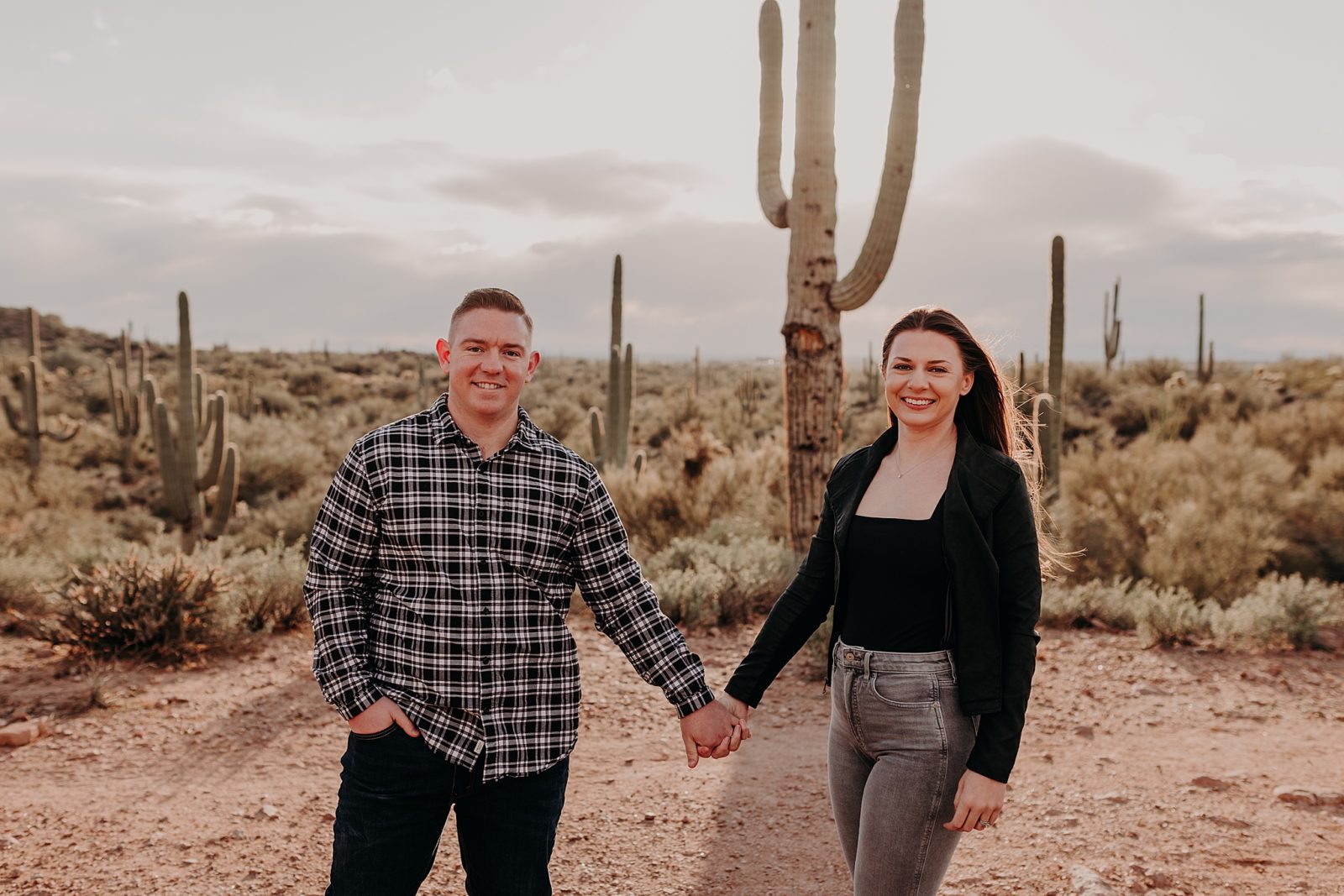 Kameron and Emily's Superstition Desert Portrait Session