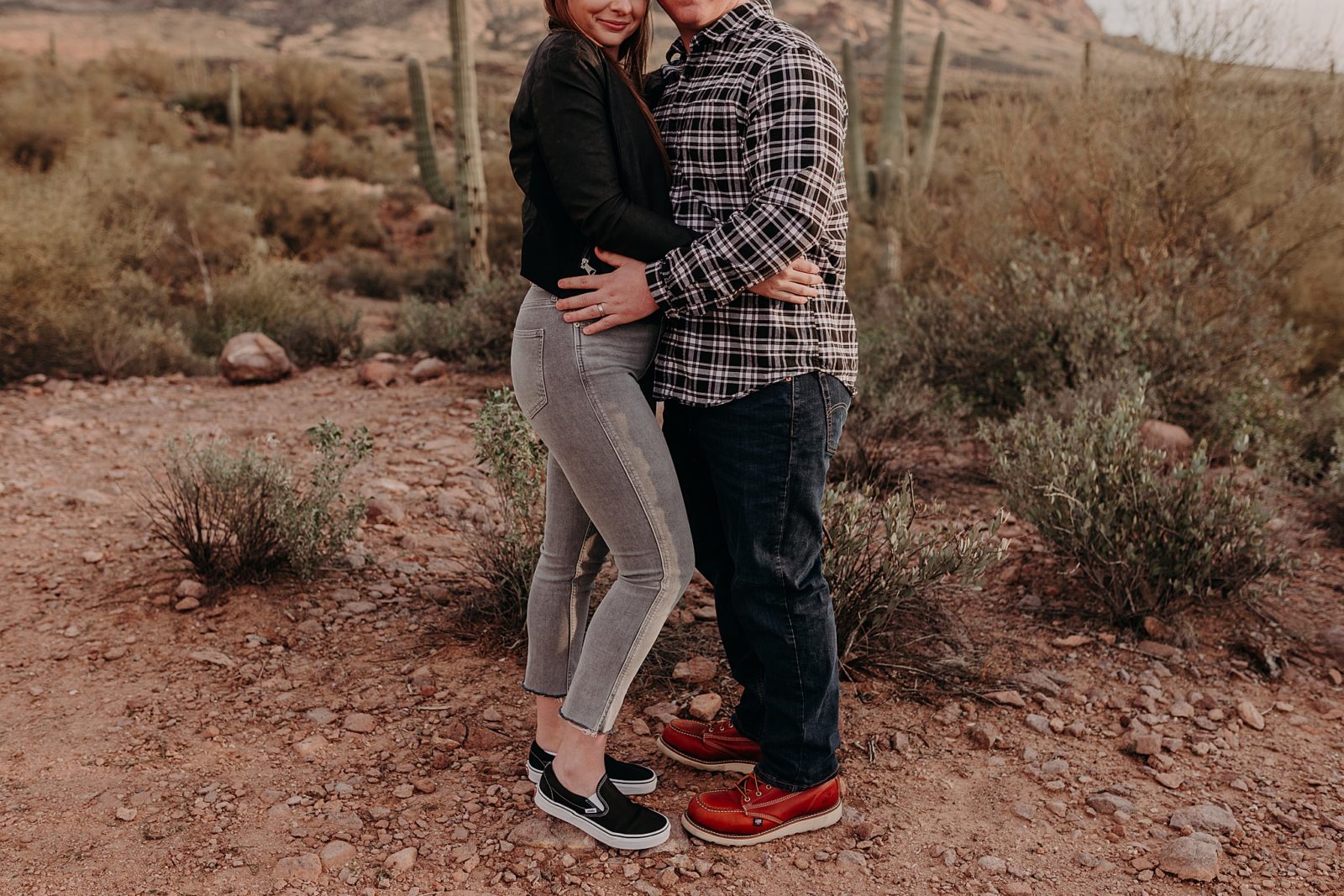 Kameron and Emily's Superstition Desert Portrait Session