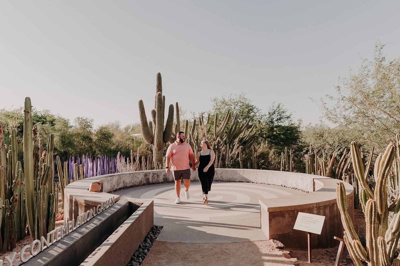 Desert Botanical Garden Proposal with Jared and Cassie