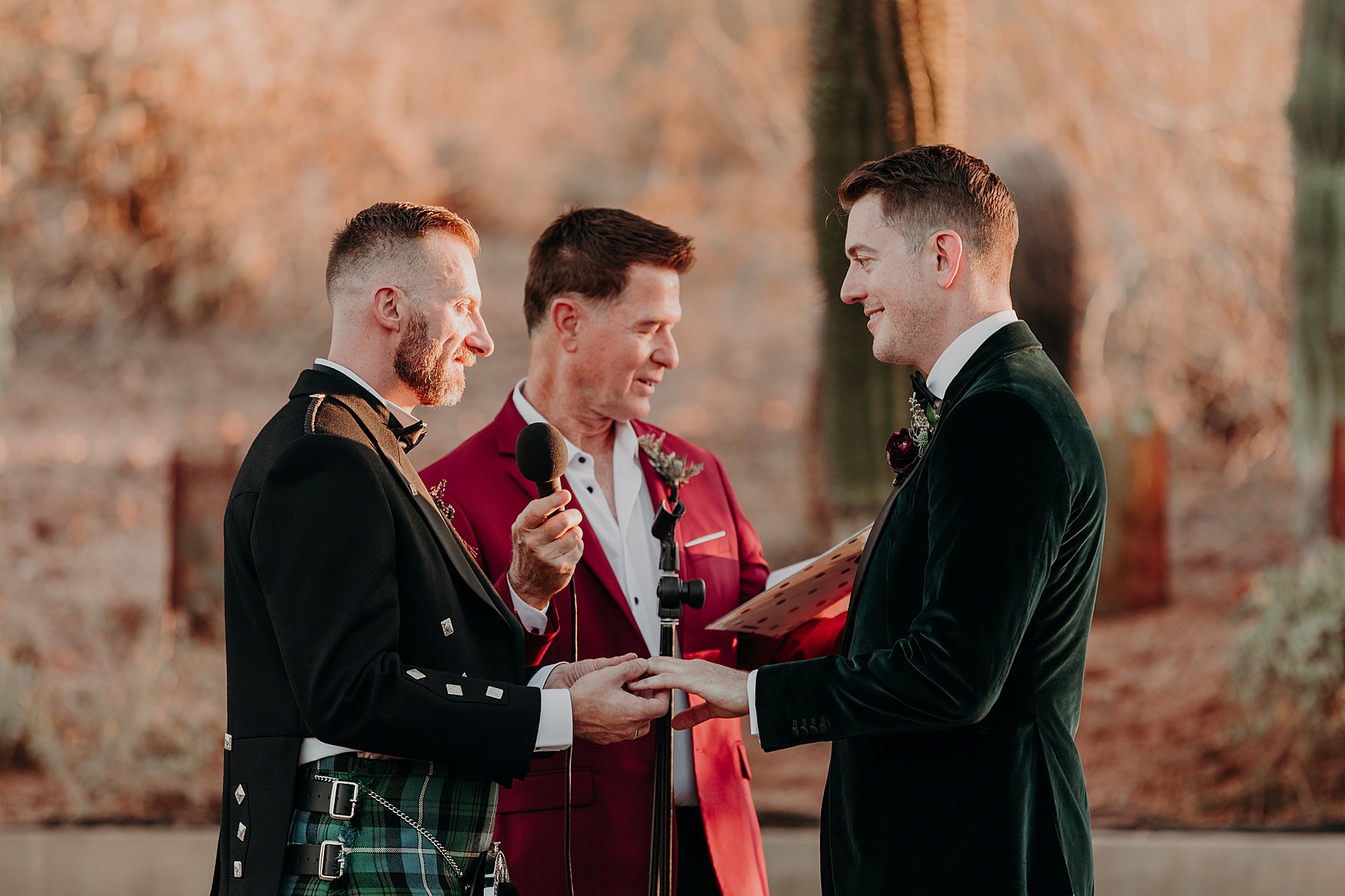 Desert Botanical Garden Wedding with Doug and Tim - Suzy Goodrick ...